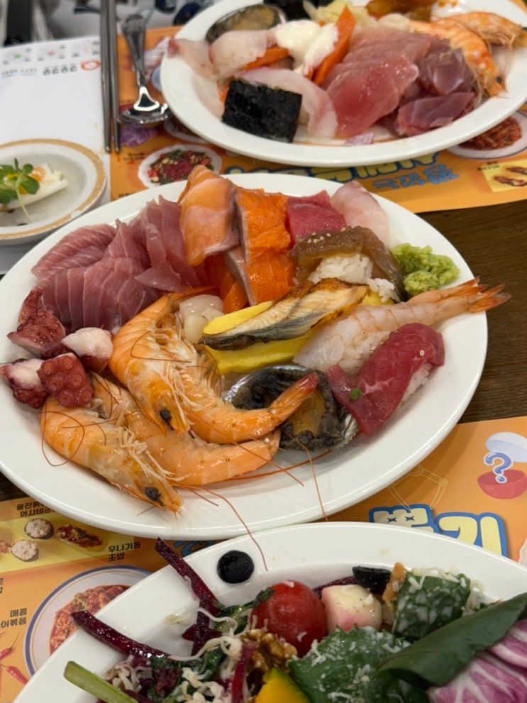 스시부터 디저트까지 차원이 다른 '골드'! 쿠우쿠우 골드 강동점 후기 : 네이버 블로그