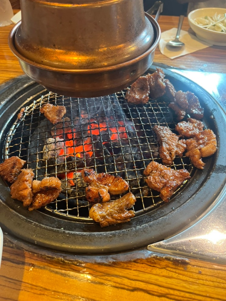 청담본갈비 광명점, 한돈 숯불갈비 : 네이버 블로그