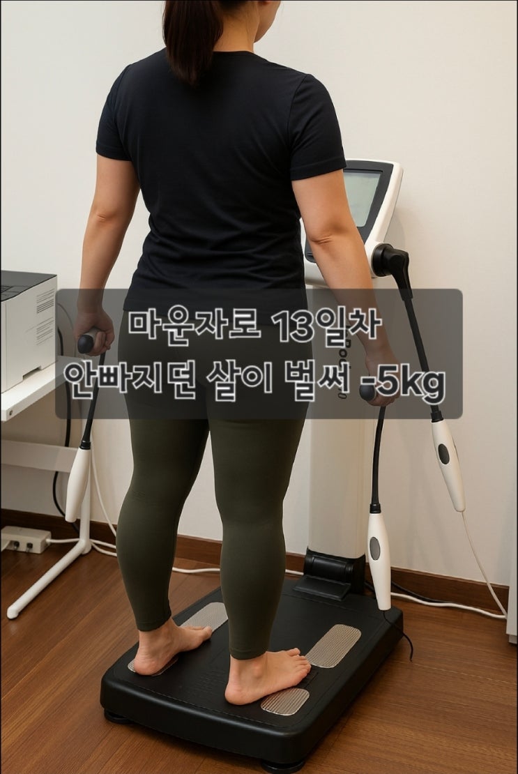 뭘 해도 안 빠지던 살, 마운자로 13일차 –5kg : 네이버 블로그