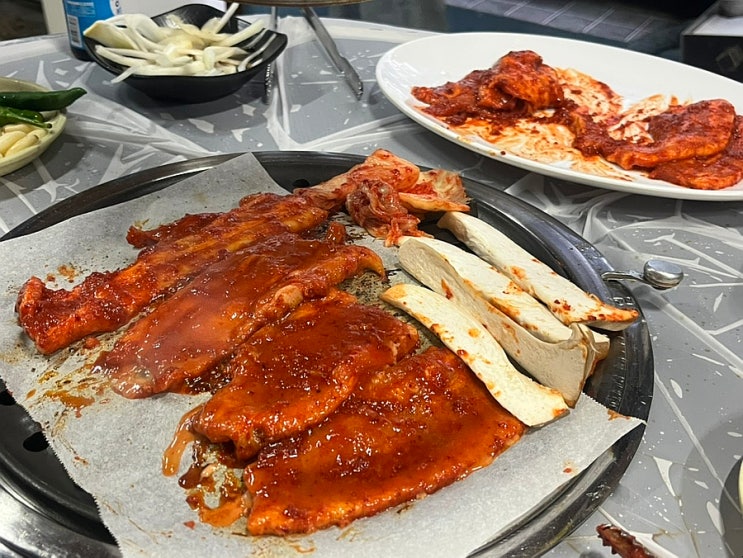부산 사상 맛집 고추장숯불통 고추장삼겹살 웨이팅 노포맛집 : 네이버 블로그