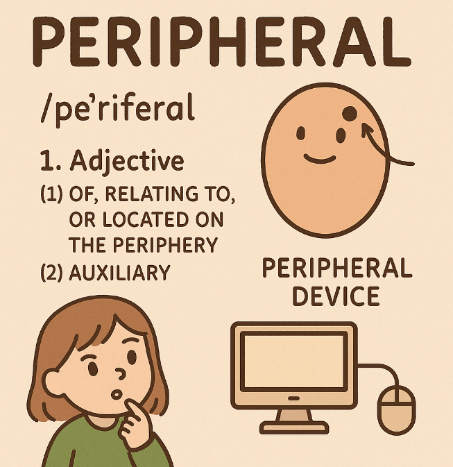 Peripheral 발음, 강세, 뜻, 어원, 그리고 다양한 활용 : 네이버 블로그