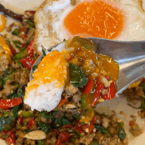 태국 방콕 아속역 맛집 팟카오무쌉 GAPOW TAPAE : 네이버 블로그