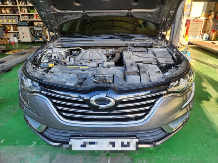 2017년식 SM6 LPe 시동꺼짐 시동불량 에어컨 콤프레셔 고장 에어컨 콤프레셔 교환 엔진오일 교환 : 네이버 블로그