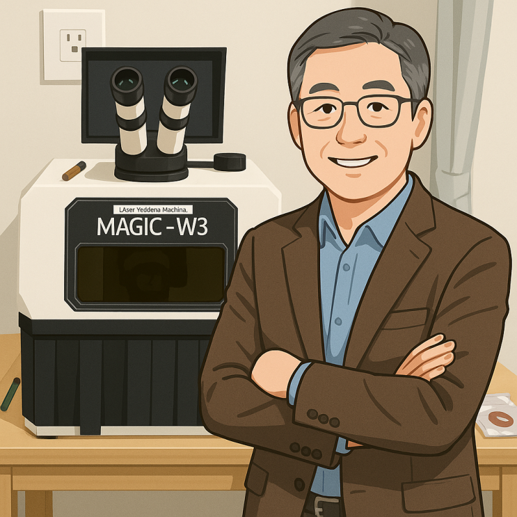 [납품출장] 고정밀 고출력 주얼리 레이저땜, 레땜, 레이저용접기는? redt MAGIC-W3 200w / 귀금속용접, 금땜 ...