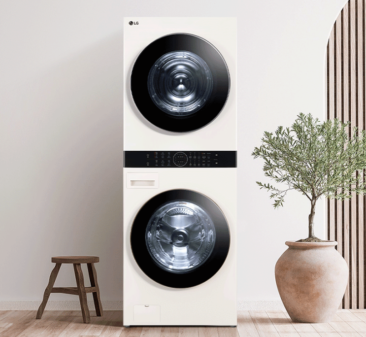 엘지 세탁건조기 일체형 24kg+21kg 1등급 W21WAM : 네이버 블로그