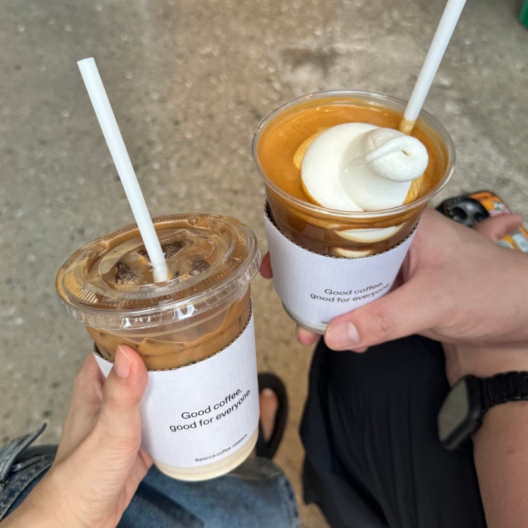 천안 불당동 카페 아이스크림라떼 맛집 밸런스커피로스터 Balance Coffee Roasters : 네이버 블로그