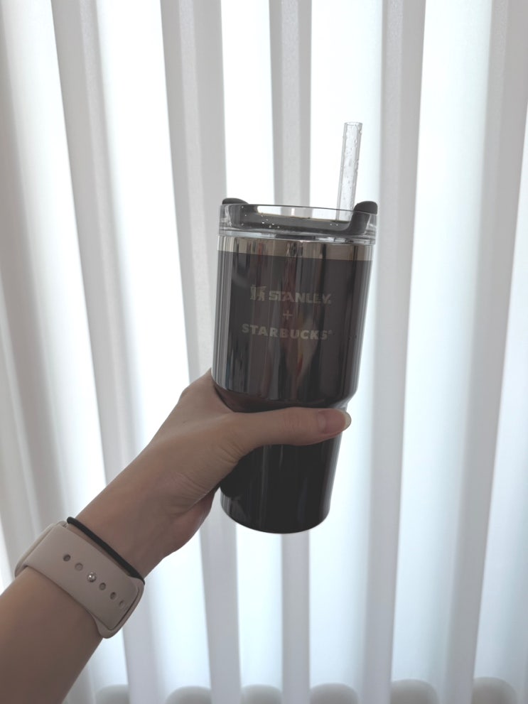 스타벅스 md : SS스탠리 시그니처 켄처 텀블러 메탈릭그레이 591ml : 네이버 블로그