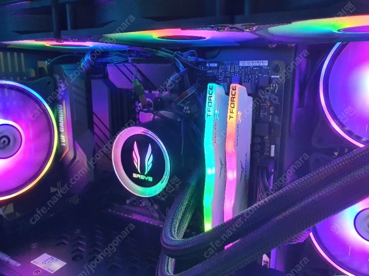 팀그룹 TForce Delta RGB DDR4 64GB 화이트 게이밍램 : 네이버 블로그