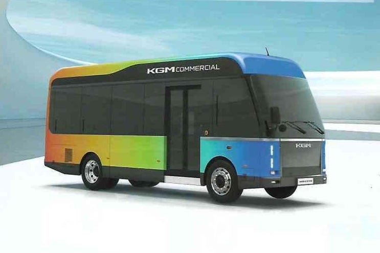 "마을버스 전동화 이끈다" KGMC, 7m급 전기 저상버스 'KG C070' 출시 임박 : 네이버 블로그