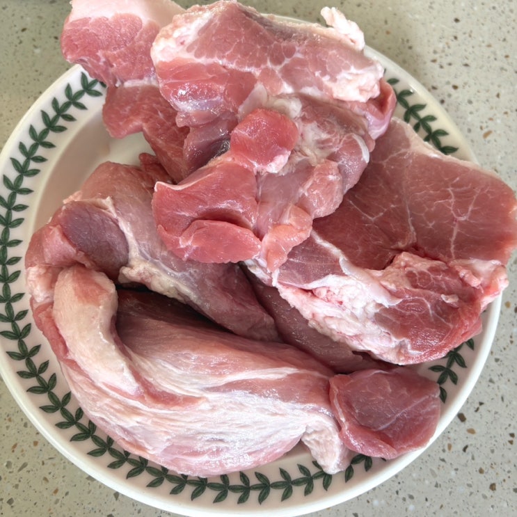 냄새없는 수육만들기 (앞다리살) : 네이버 블로그