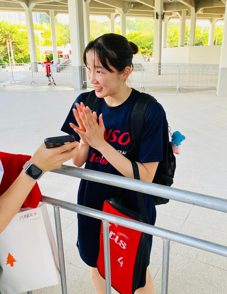 2025 WKBL 박신자컵 덴소 아이리스의 팬서비스 : 네이버 블로그