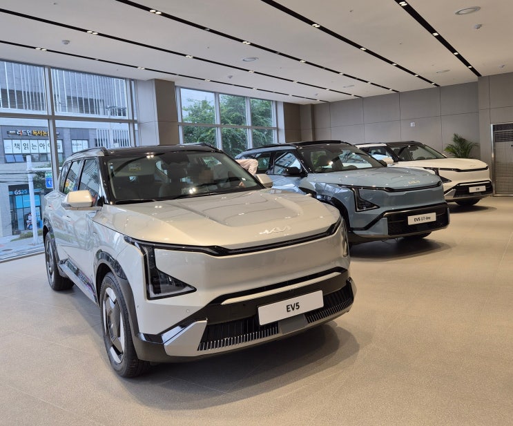 기아 EV5 Exclusive Preview 얼리체크인 실물 보고 온 후기 : 네이버 블로그