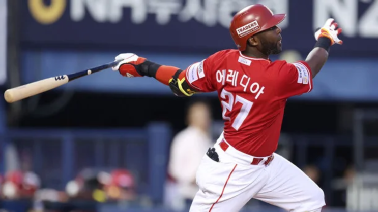 SSG 3위 밀리려나?, 에레디아 3경기 결장, 대체후보는? : 네이버 블로그