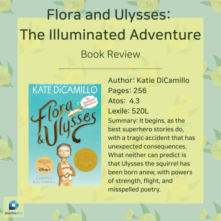 북리뷰 #144. Flora and Ulysses:The Illuminated Adventure : 네이버 블로그