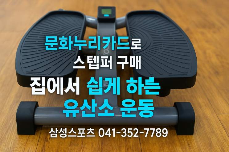 문화누리카드로 집에서 시작하는 초간편 운동! 트위스트 스텝퍼 구매 사례 : 네이버 블로그