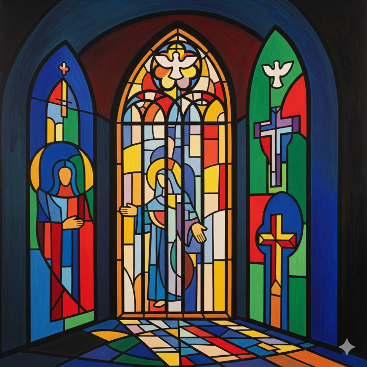 줄리앙 베르니에, 기적을 기다리는 스테인드글라스 (The Stained Glass Awaiting a Miracle) : 네이버 블로그