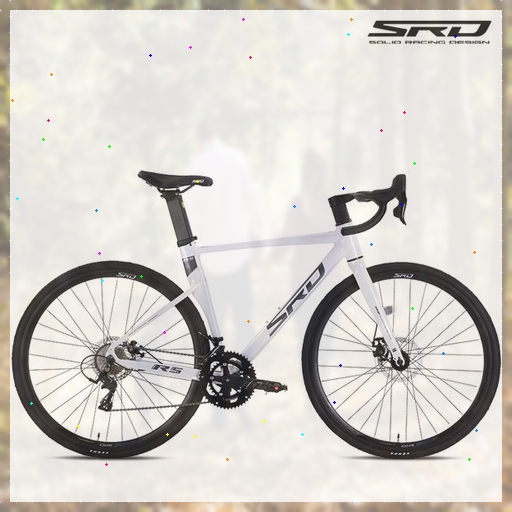 SRD 솔리드 레이싱 경량 로드자전거 R5 18단 듀얼레버 디스크브레이크, 1개, 166cm, SRD R5 490 루나 화이트 조립+사은품D 한정최신상품배송 : 네이버 블로그