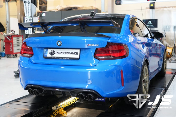 BMW F87 M2cs 3D디자인 카본GT윙, 보펜 가변모듈 인스톨 - JS퍼포먼스 : 네이버 블로그