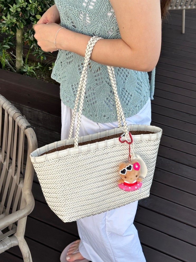 소비기록 | 여름 가방, 아뜰리에 드 루멘 _ 트위그백 TWIG BAG (아이보리) : 네이버 블로그
