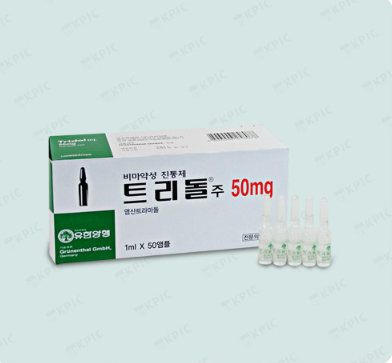 Tridol (트리돌) 성분, 작용기전, 적응증, 부작용, 진통제 비교분석표 : 네이버 블로그