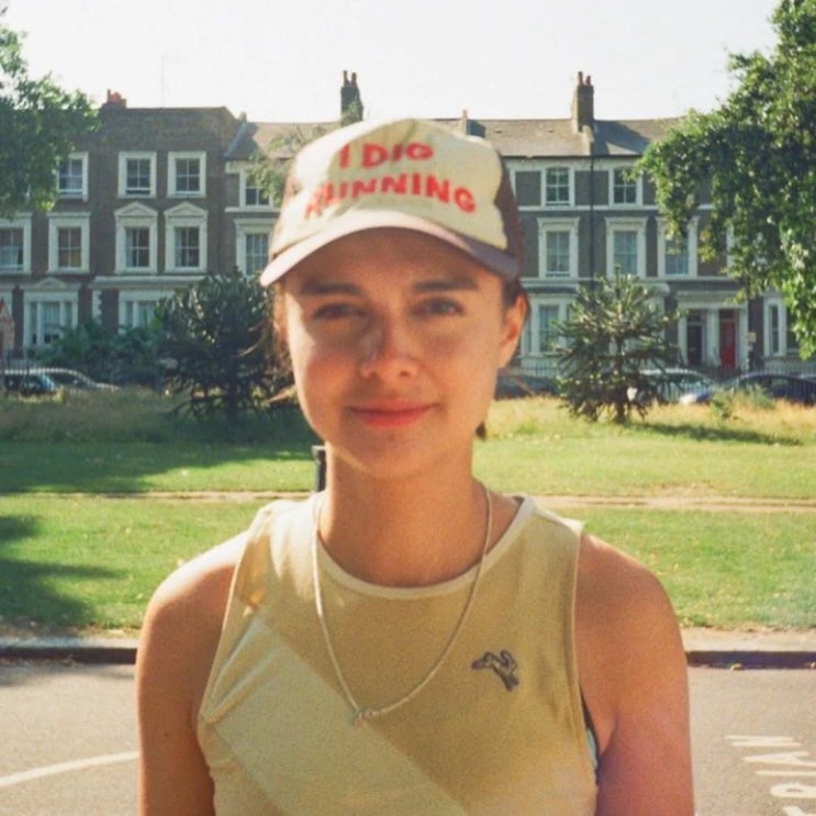 알렉스 조노 아이 디그 러닝 트러커 햇 ALEX ZONO "I Dig Running" Trucker Hat 딕 런닝 모자 캡 ...