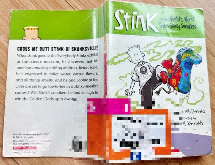 [영어원서읽기] Stink and the World’s worst Super-Stinky- Sneakers AR3점대 : 네이버 블로그