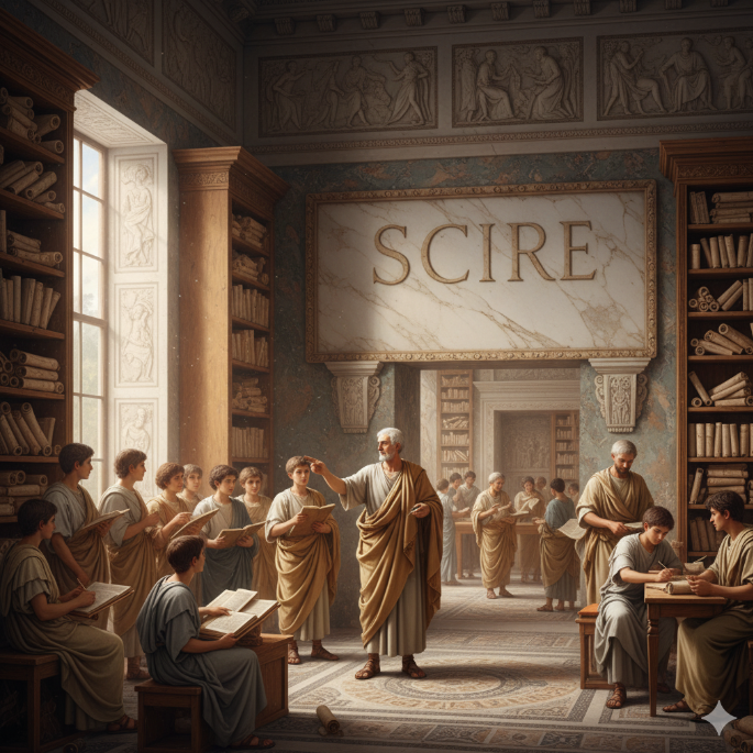 라틴어 챌린지 111일차: 라틴어 어원 'SCIRE' (알다, 알게 되다) 탐구 : 네이버 블로그