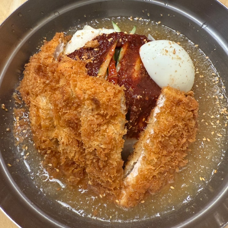 청주 돈가스 맛집｜짱이네돈가스 돈냉 후기 (바삭한 돈가스+냉면 조합) : 네이버 블로그