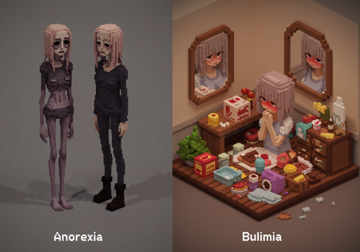 신경성 식욕 부전증 Anorexia Nervosa 발음, 뜻 / anorexia athletica와 운동성 폭식증 ...