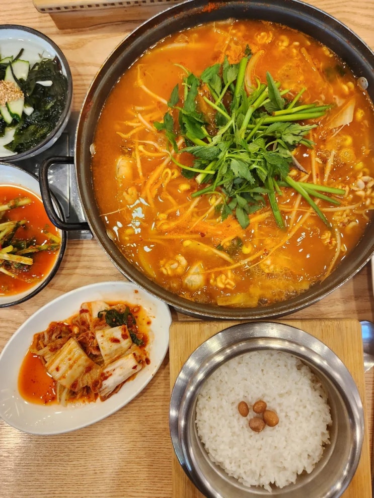 제주공항 아침식사 동막골 가성비 좋은 동태전골 맛집 : 네이버 블로그