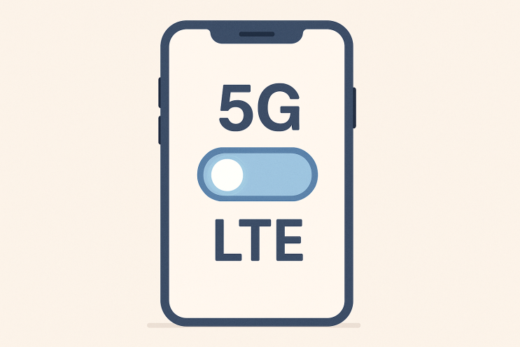 5G/LTE 전환 설정법 배터리 아끼고 속도까지 챙기기 : 네이버 블로그