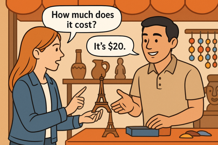[글로벌 생활영어] “How much does it cost?”는 언제 사용? : 네이버 블로그