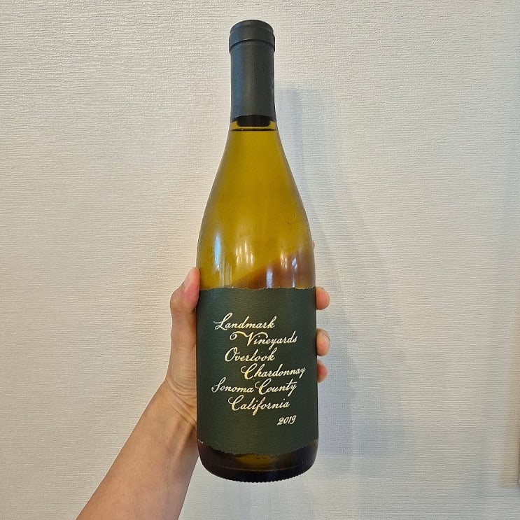 Landmark, Overlook Chardonnay 2019. 우니와 삼겹짤🥲. : 네이버 블로그