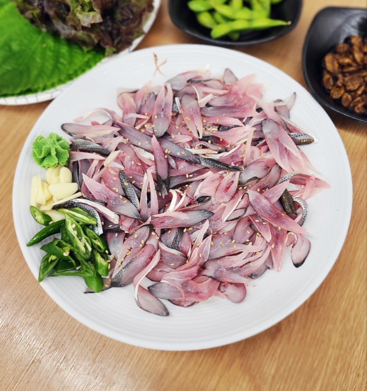 교대역 횟집 대찬횟집 자연산 전어와 물회 후기 : 네이버 블로그