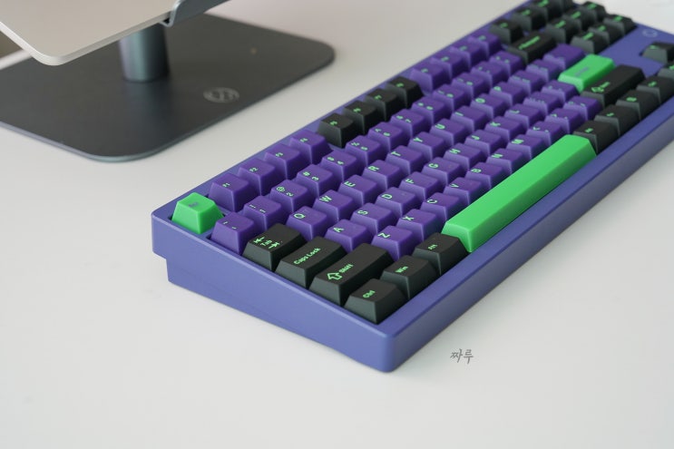 풀 알루미늄 텐키리스 기계식 키보드 추천 콕스 CF87 후기 : 네이버 블로그
