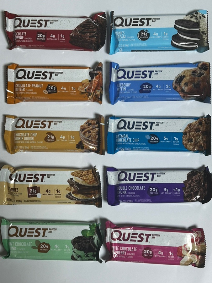 퀘스트 프로틴바 10가지 맛 리뷰 & 맛 순위 : 네이버 블로그