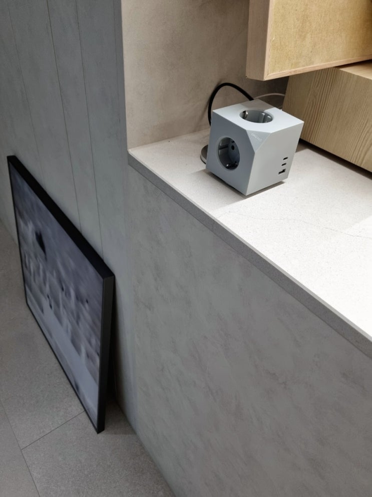 너무 예쁜 멀티탭 220V 3구,USB C & A type 까지 한번에 가능, 오브제 멀티탭 : 네이버 블로그
