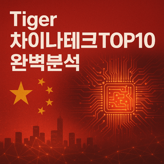 Tiger 차이나테크TOP10 완벽분석 (구성종목, 수수료, 배당) : 네이버 블로그