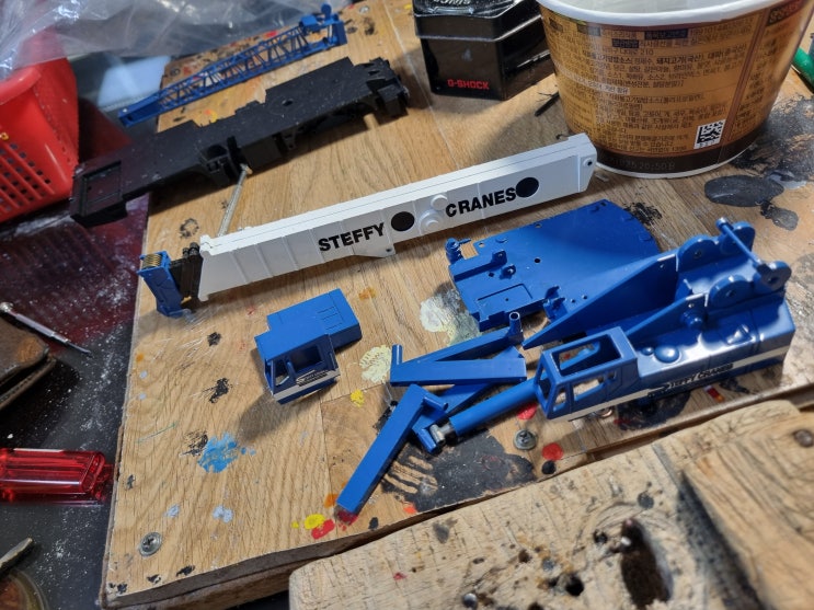 그로브(grove) 9120 크레인 모형 개조 제작기 : 네이버 블로그