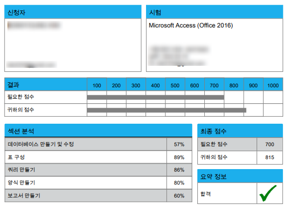 [MOS] 2016 Access 시험후기 : 네이버 블로그