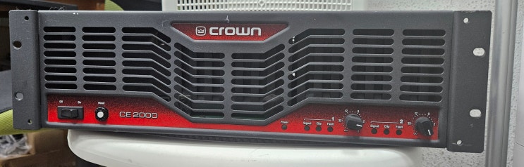crown CE 2000 (크라운앰프) : 네이버 블로그