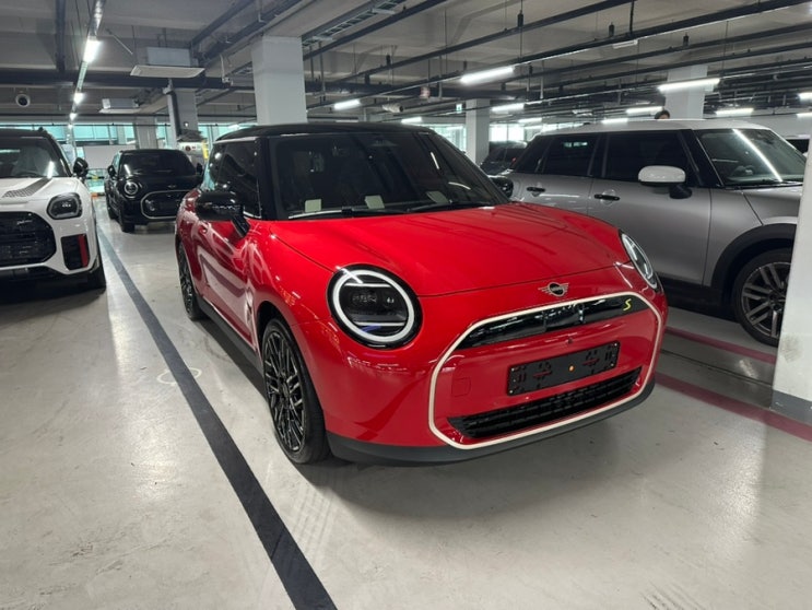MINI 3도어 전기차 페이버드 출고기 : 네이버 블로그