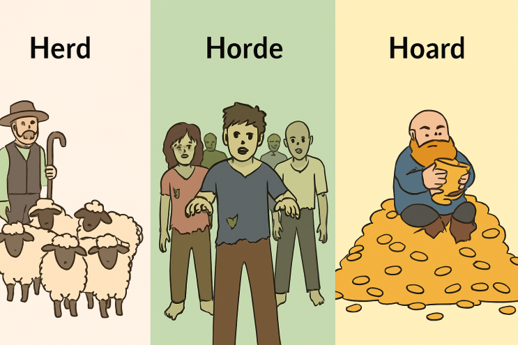 혼동 어휘 herd, horde, hoard 뜻, 차이 / hoarder 호더, hoarding 의미 / 집단 면역 herd ...