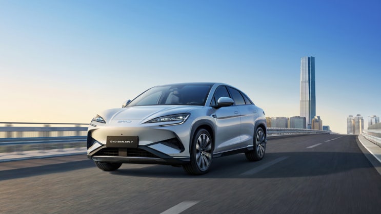 BYD, 순수 전기 중형 SUV ‘씨라이언 7’ 판매가 4,490만원 확정 : 네이버 블로그