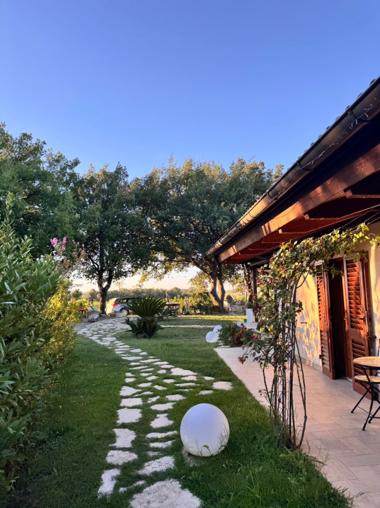 유럽 여행 5일차 - 토스카나 뚜벅이 여행, 아그리투리스모 (Agriturismo Podere Ristella), 몬테마시 성 ...