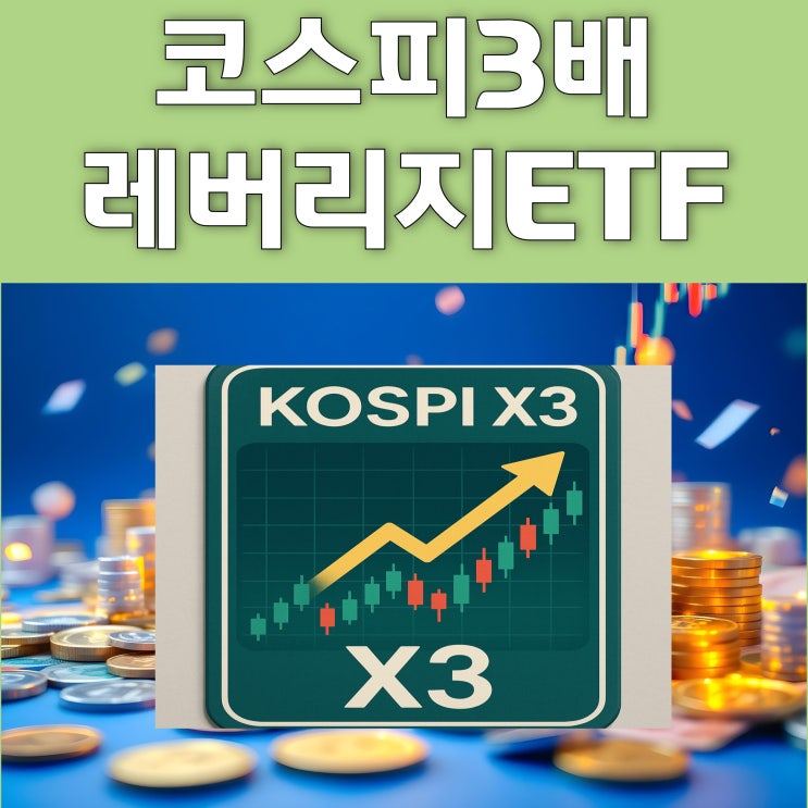코스피 3배 레버리지ETF KORU 부담스러운 위치 : 네이버 블로그