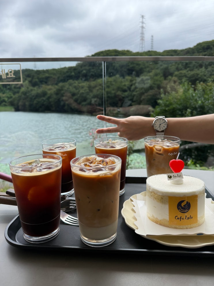 성남 판교 브런치 카페 운중 호수 카페랄로 아기랑 방문 : 네이버 블로그