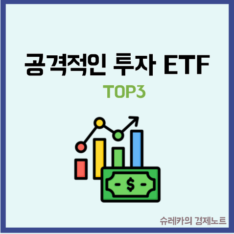 FOMO 오지 않을 공격적인 투자 ETF TOP3 추천 : 네이버 블로그