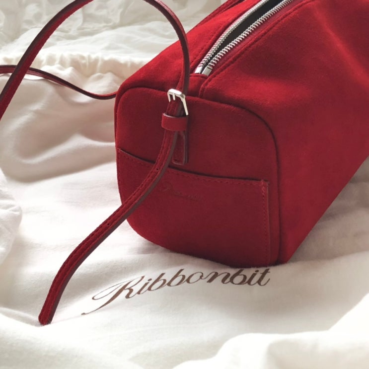 리본빛 엘리백 레드 리뷰 Ribbonbit Elie Bag Red Review : 네이버 블로그