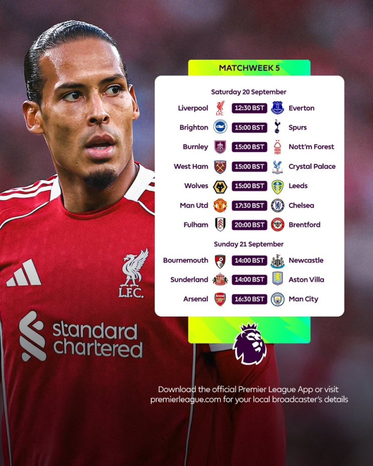 EPL 5R; 리버풀 개막 5연승, 울버햄튼 5연패, 맨유 첼시에 신승, 아스널 맨시티에 극장골 무승부 : 네이버 블로그